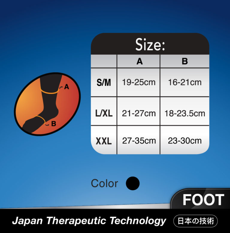 Bio-Ray Plantar Fasciitis Compression Foot Sleeves - EBENE Singapore